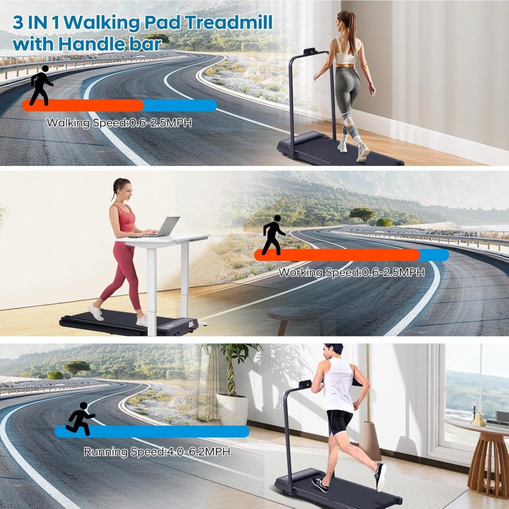2in1 Platform Treadmill – Indoor Workout Machine GH – Fitness Fusion